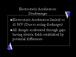 Electrostatic Accelerators: